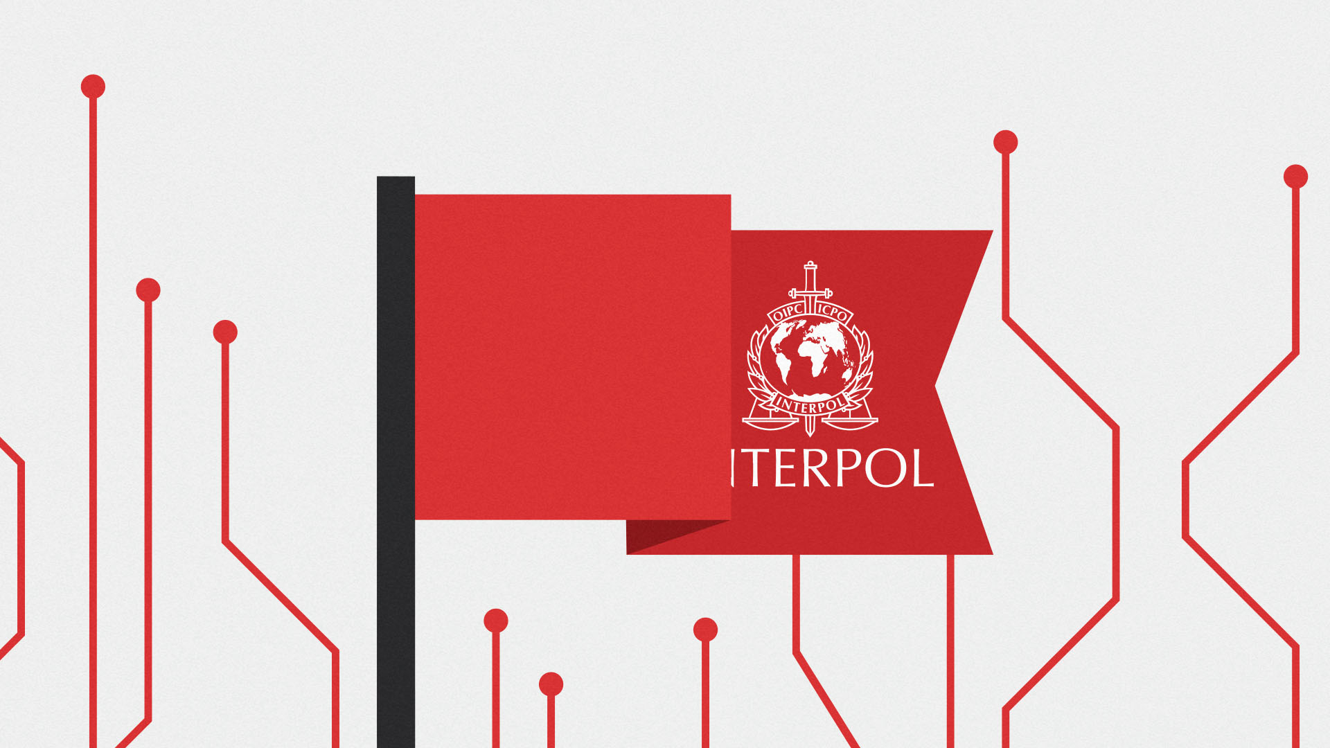 What is an Interpol red notice and how does it work?