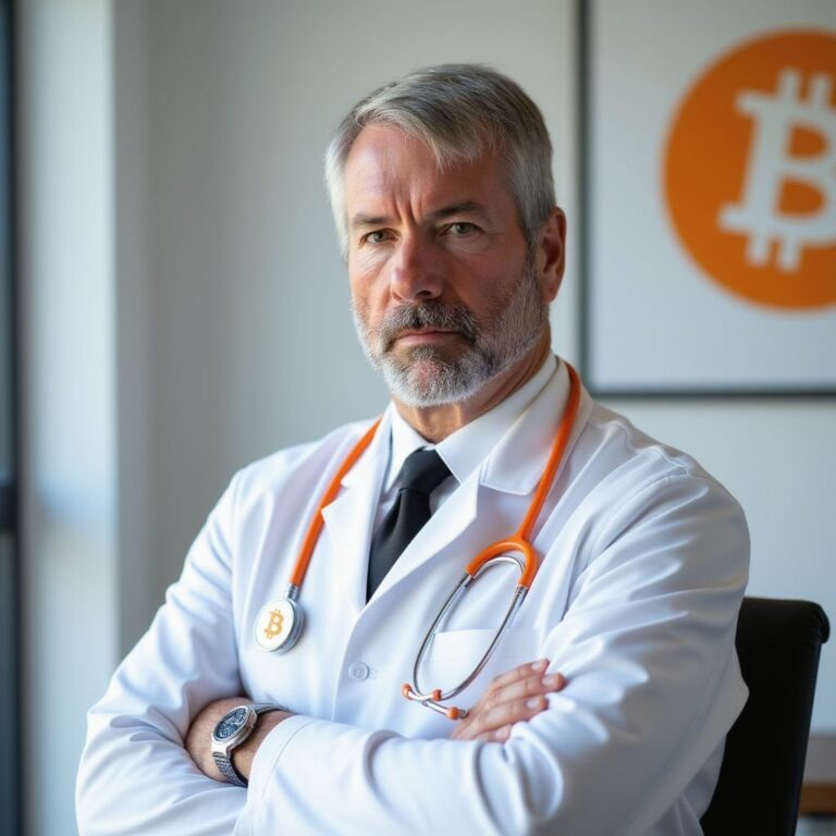 The many weird AI depictions of Michael Saylor